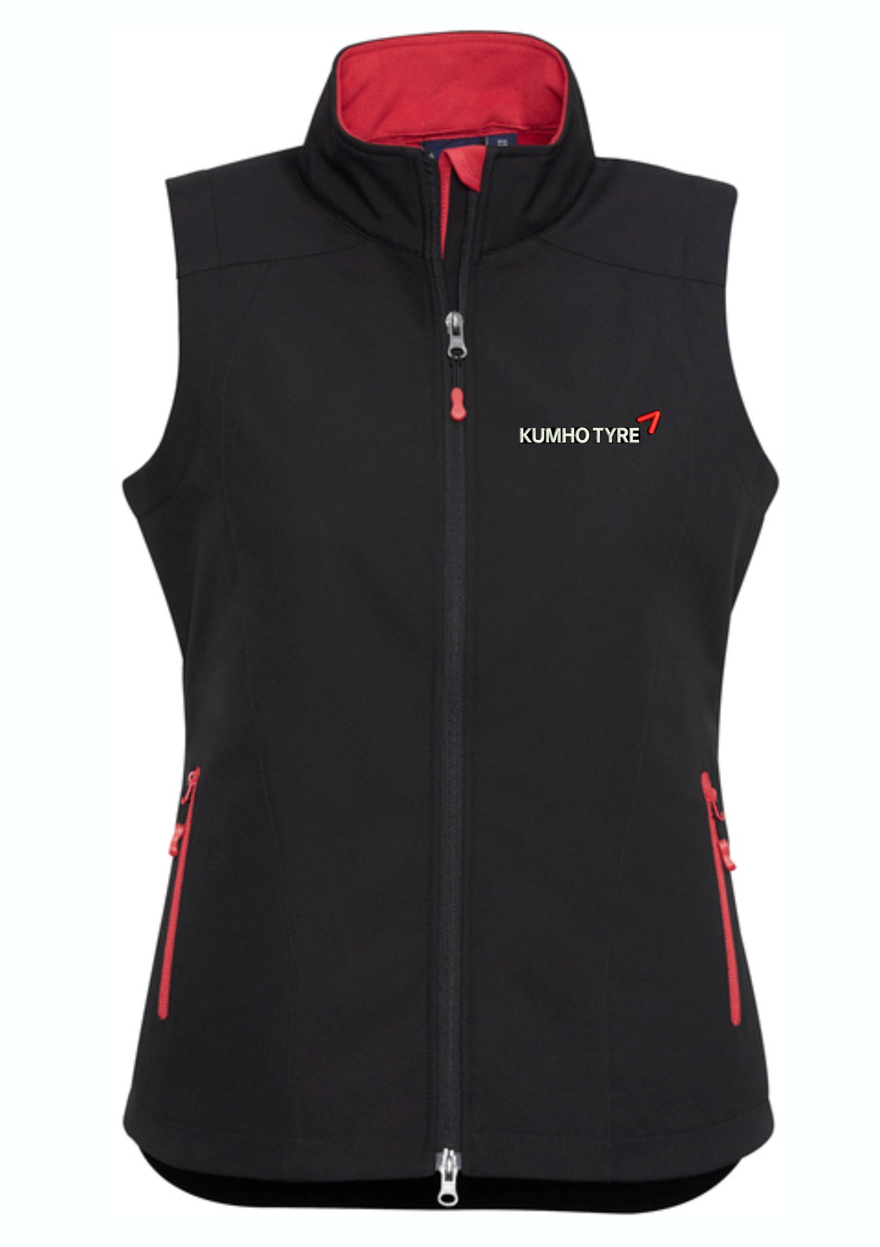 Ladies Softshell Vest – Kumho Tyre Dealers Merchandise